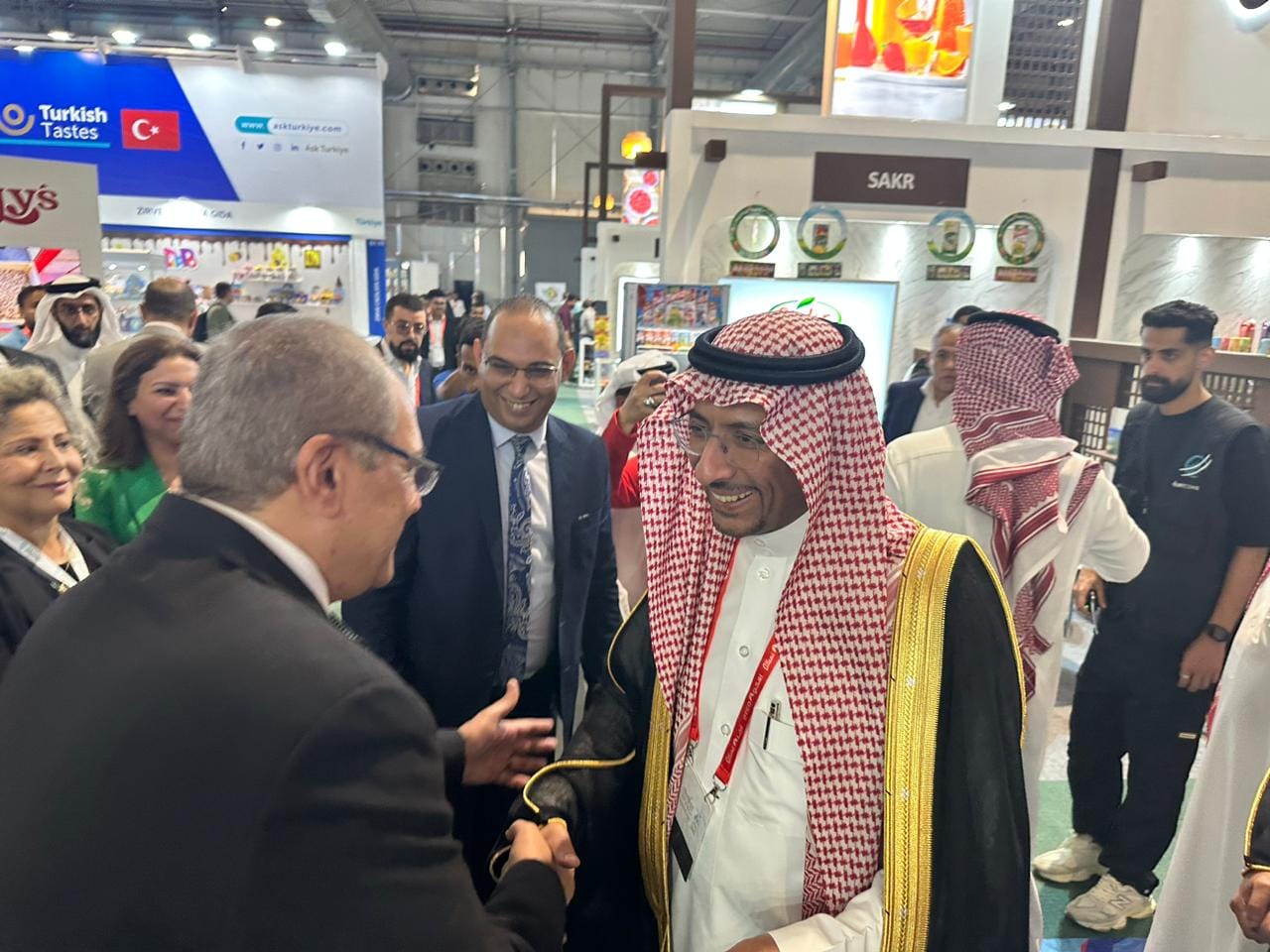 بالصور .. الجناح المصرى بمعرض Saudi Food Show يخطف الأنظار - كومودتي ماركت